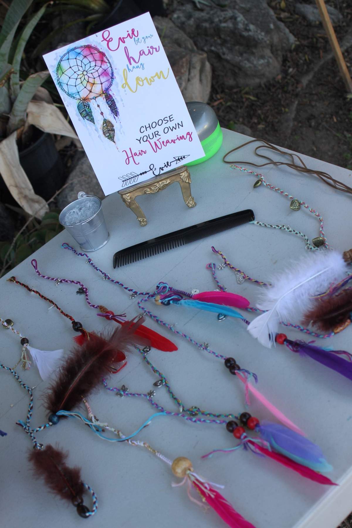 Gypsy/Boho Dreamcatcher Birthday Party Ideas | Photo 2 of 97 | Catch My ...