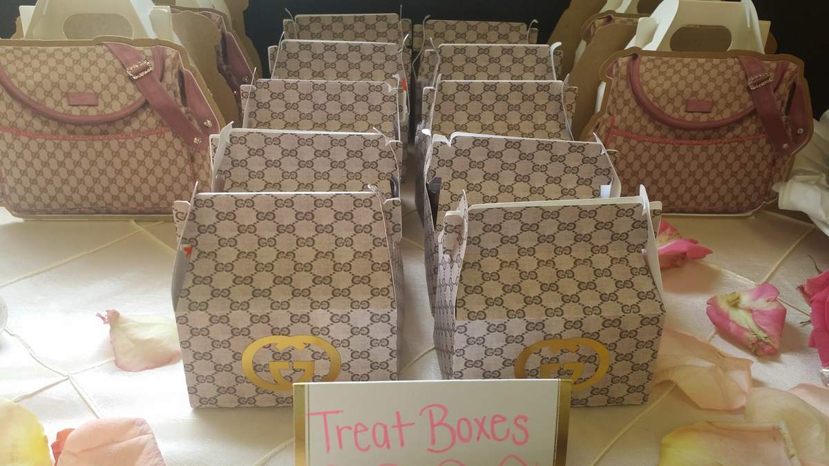 Gucci theme Baby Shower Party Ideas | Photo 8 of 32 | Catch My Party