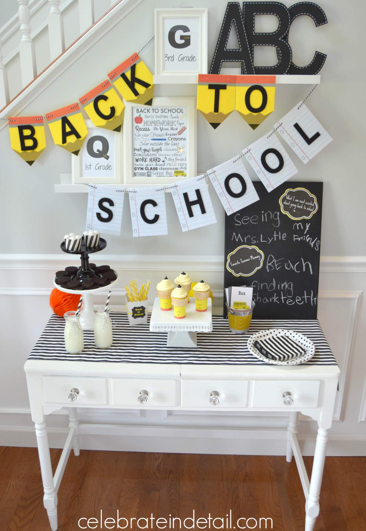Back To School Back To School Party Ideas Photo 1 Of 15 Catch My Party