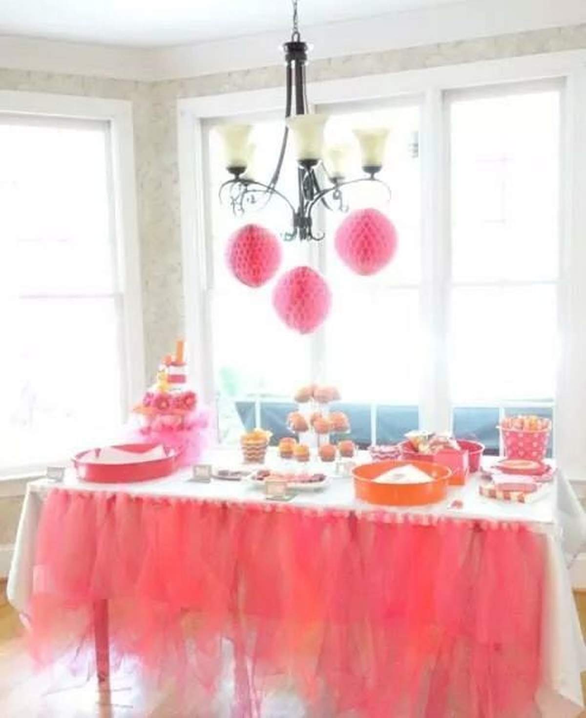 Pink/Coral Baby Shower Party Ideas | Photo 18 of 22 | Catch My Party