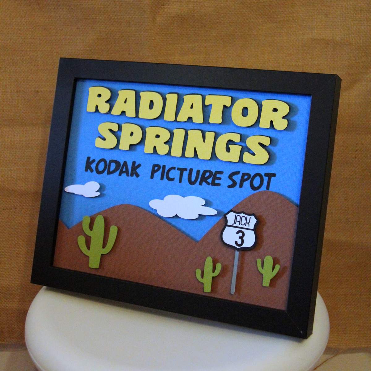 Disney Pixar Cars Lightning McQueen in Radiator Springs Birthday Party ...