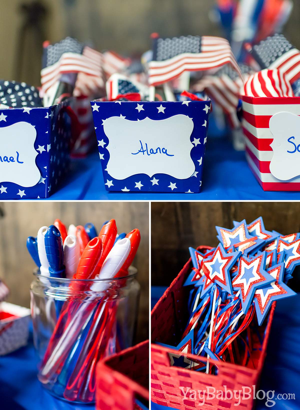 Patriotic 4th of July Birthday Party Ideas | Photo 11 of 17 | Catch My ...