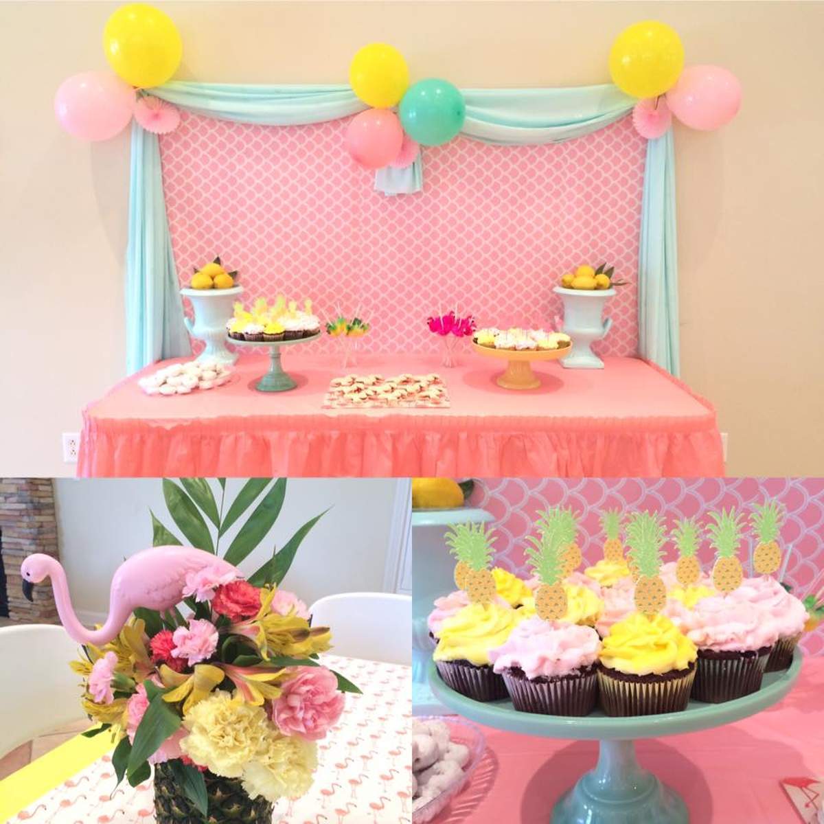 Pink Flamingo / Birthday "Chloe's Flaminglo Party" | Catch My Party