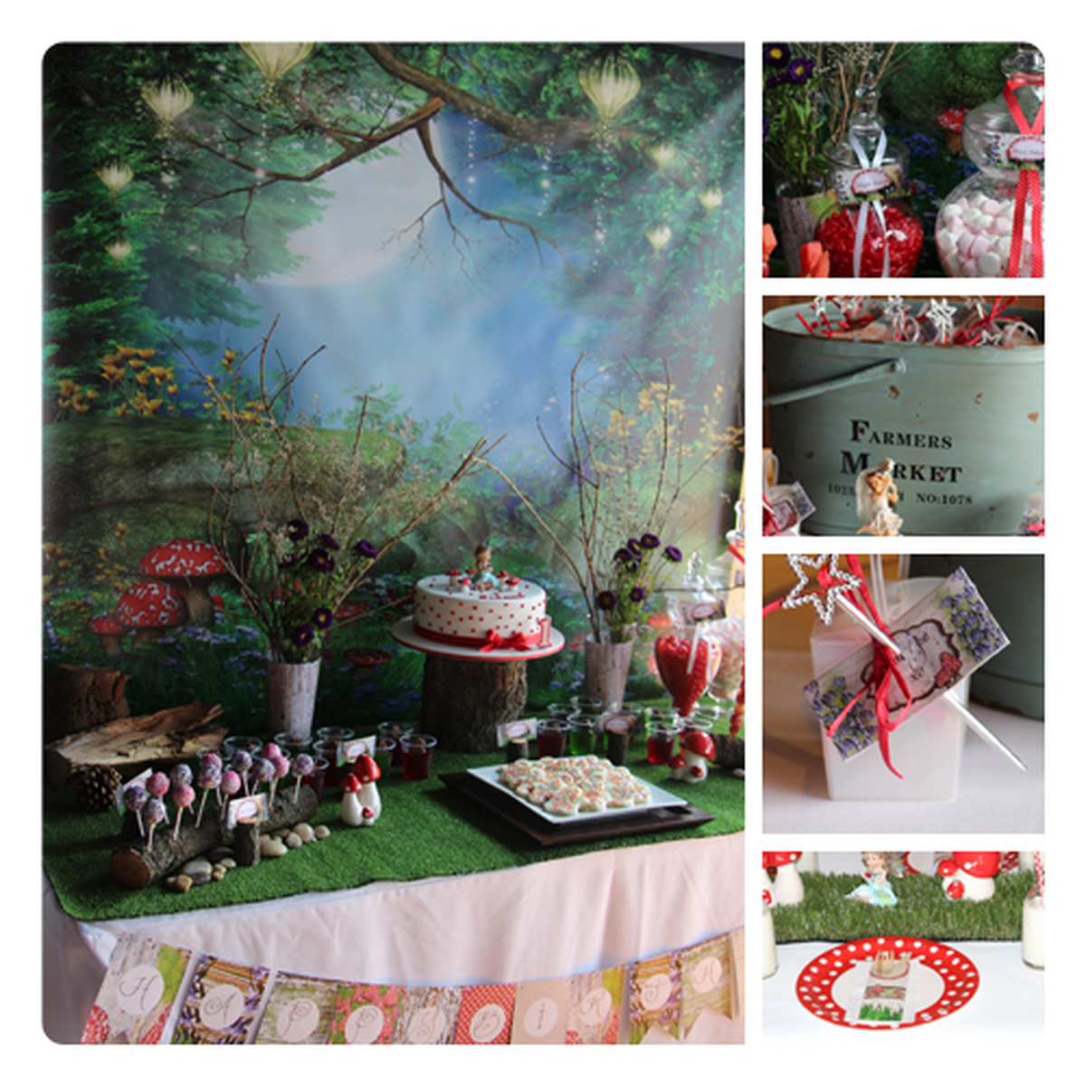 Enchanted Forest Birthday Party Ideas | Photo 12 of 15 | Catch My Party