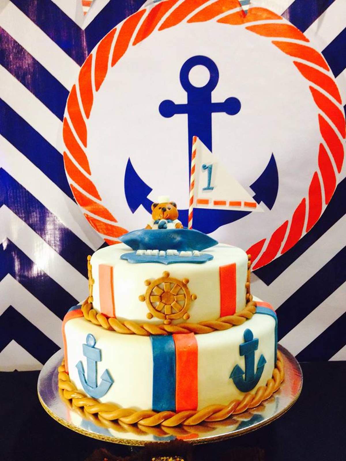 Nautical Birthday Party Ideas | Photo 1 of 10 | Catch My Party