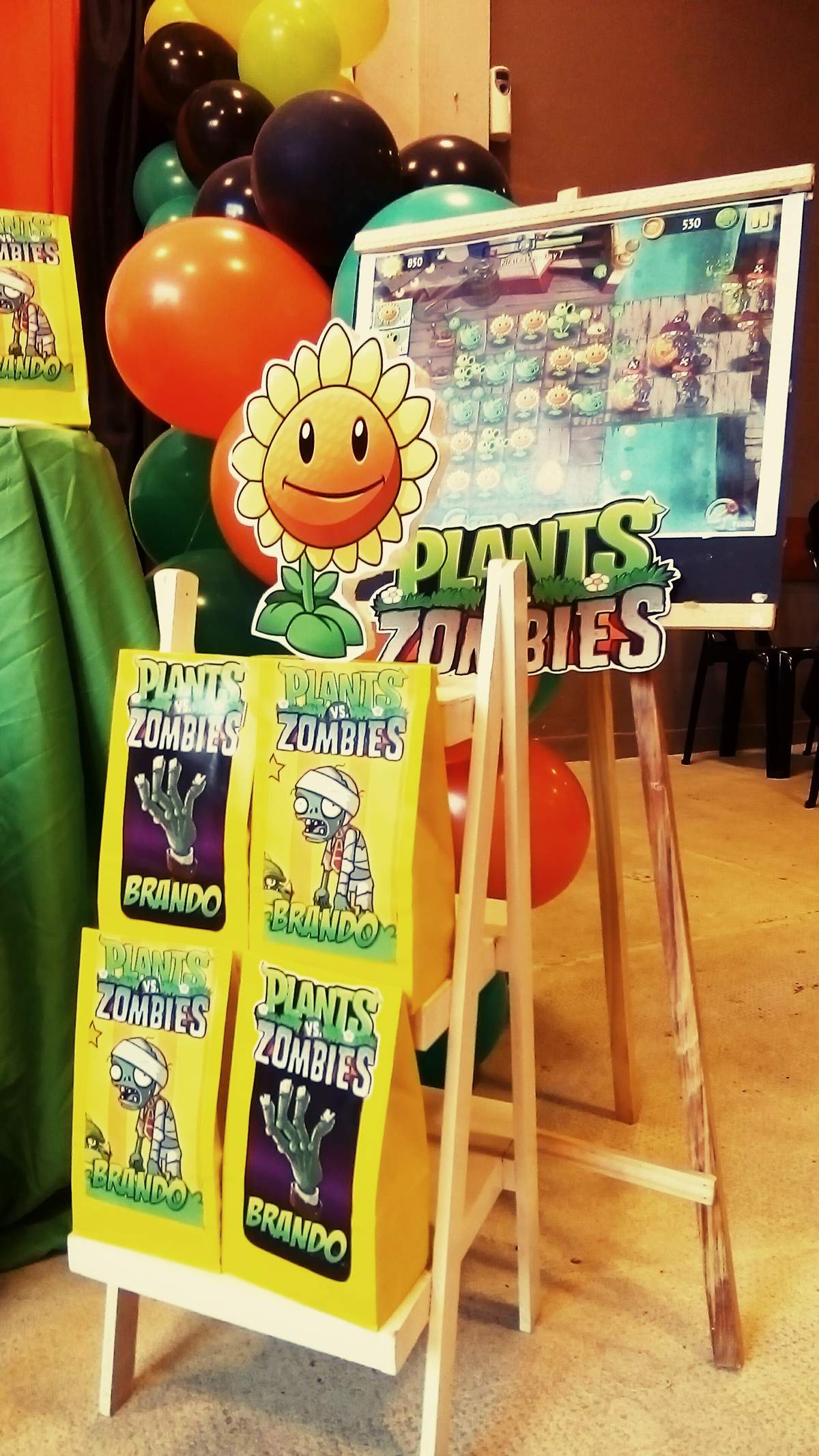 Plants vs zombies Birthday Party Ideas | Photo 1 of 12 | Catch My Party