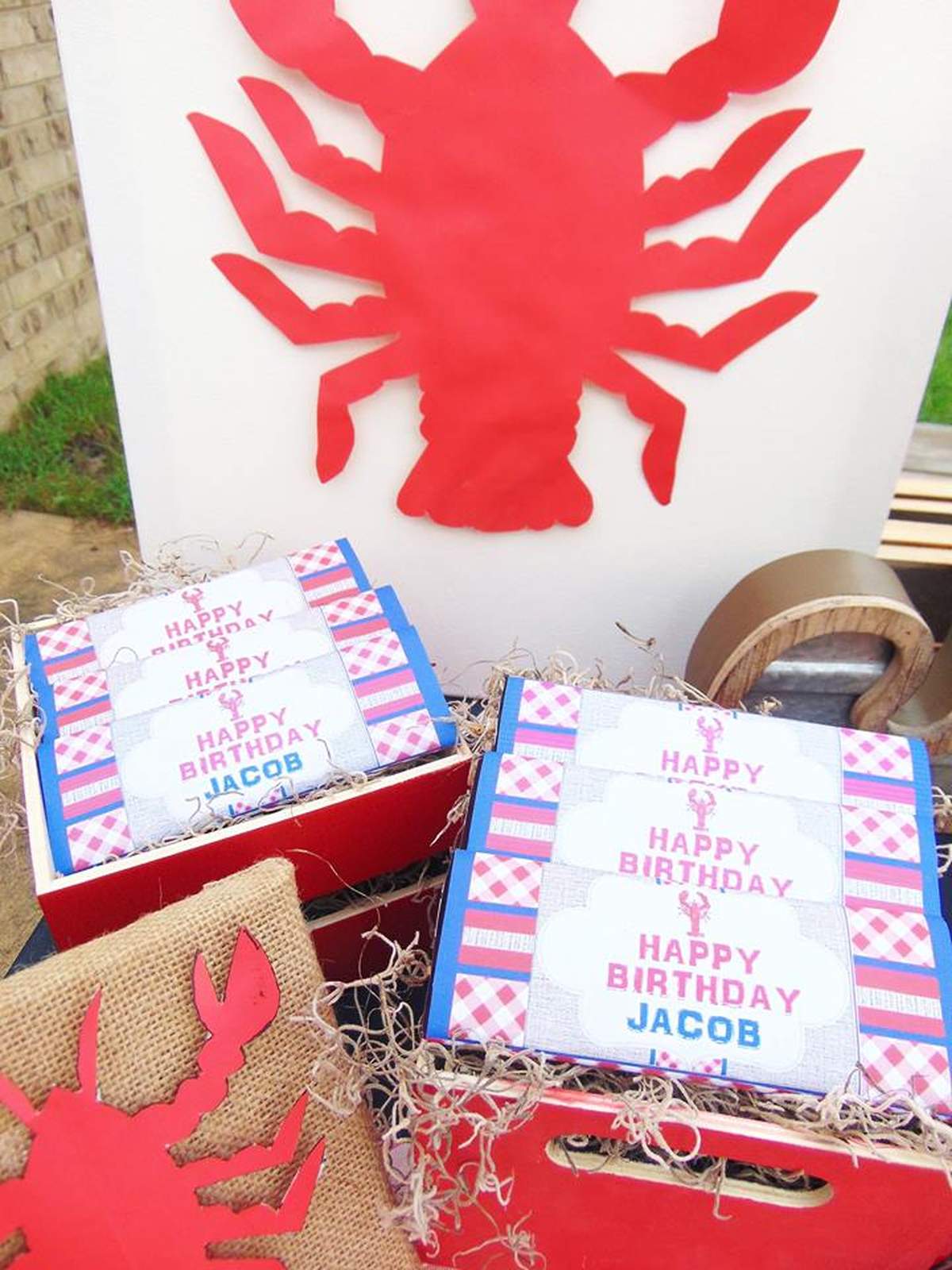 Crawfish Boil Birthday Party Ideas | Photo 14 of 34 | Catch My Party