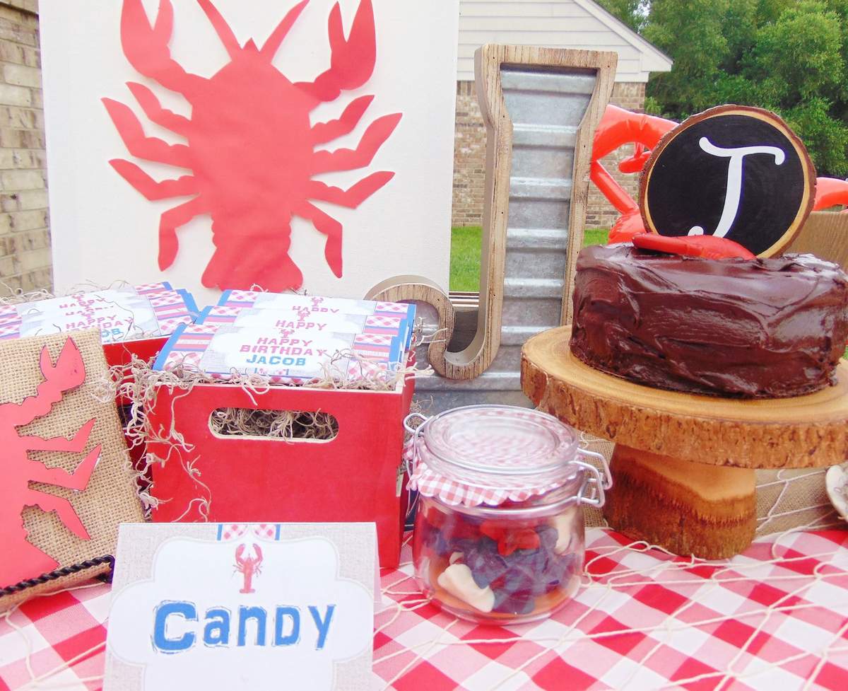 Crawfish Boil Birthday Party Ideas | Photo 5 of 34 | Catch My Party