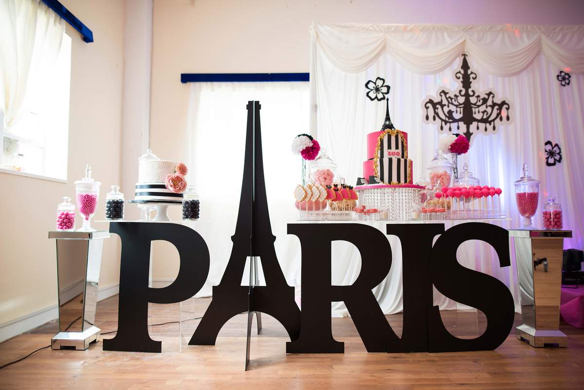 French / Parisian Birthday Party Ideas | Photo 33 of 60 | Catch My Party
