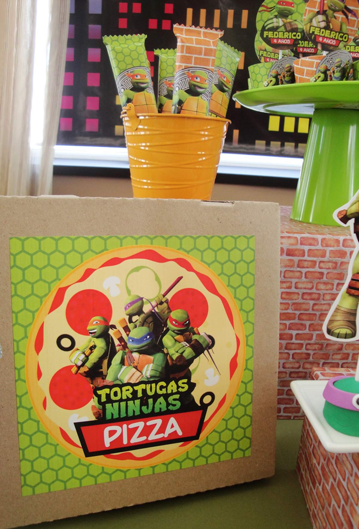 Teenage Mutant Ninja Turtles Birthday Party Ideas | Photo 1 of 30 ...