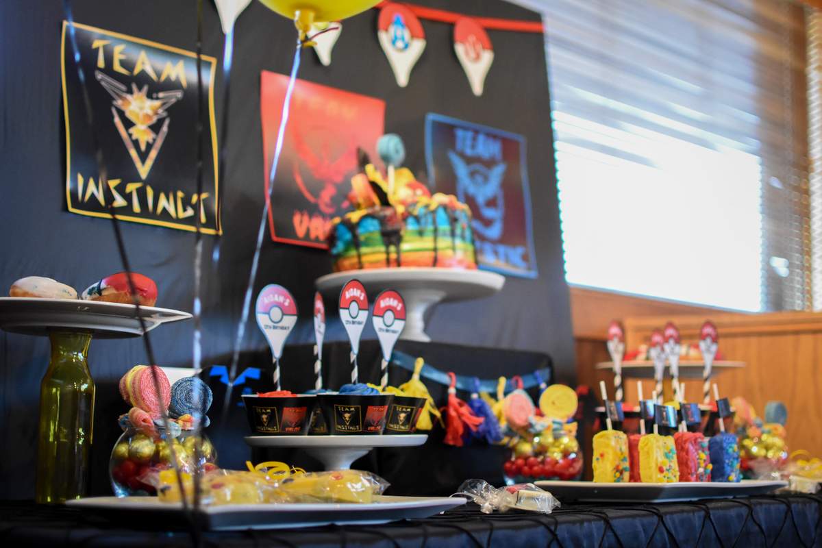 Pokemon Go Birthday Party Ideas | Photo 3 of 47 | Catch My Party