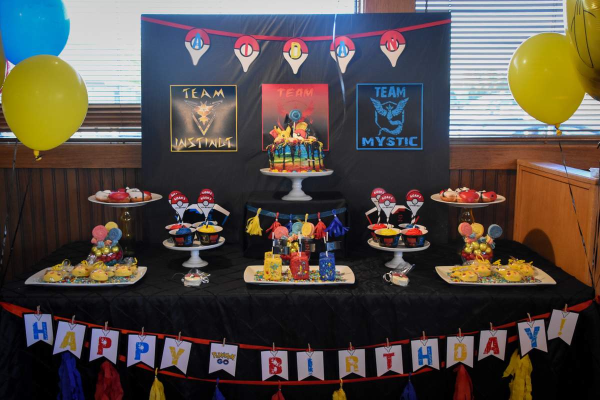 Pokemon Go Birthday Party Ideas | Photo 3 of 47 | Catch My Party