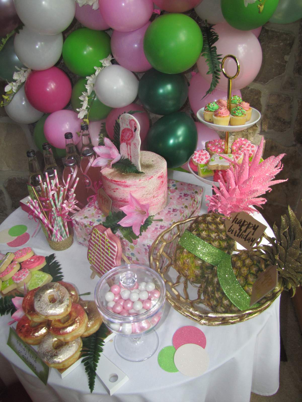 Pink Flamingo Birthday Party Ideas | Photo 1 of 36 | Catch My Party