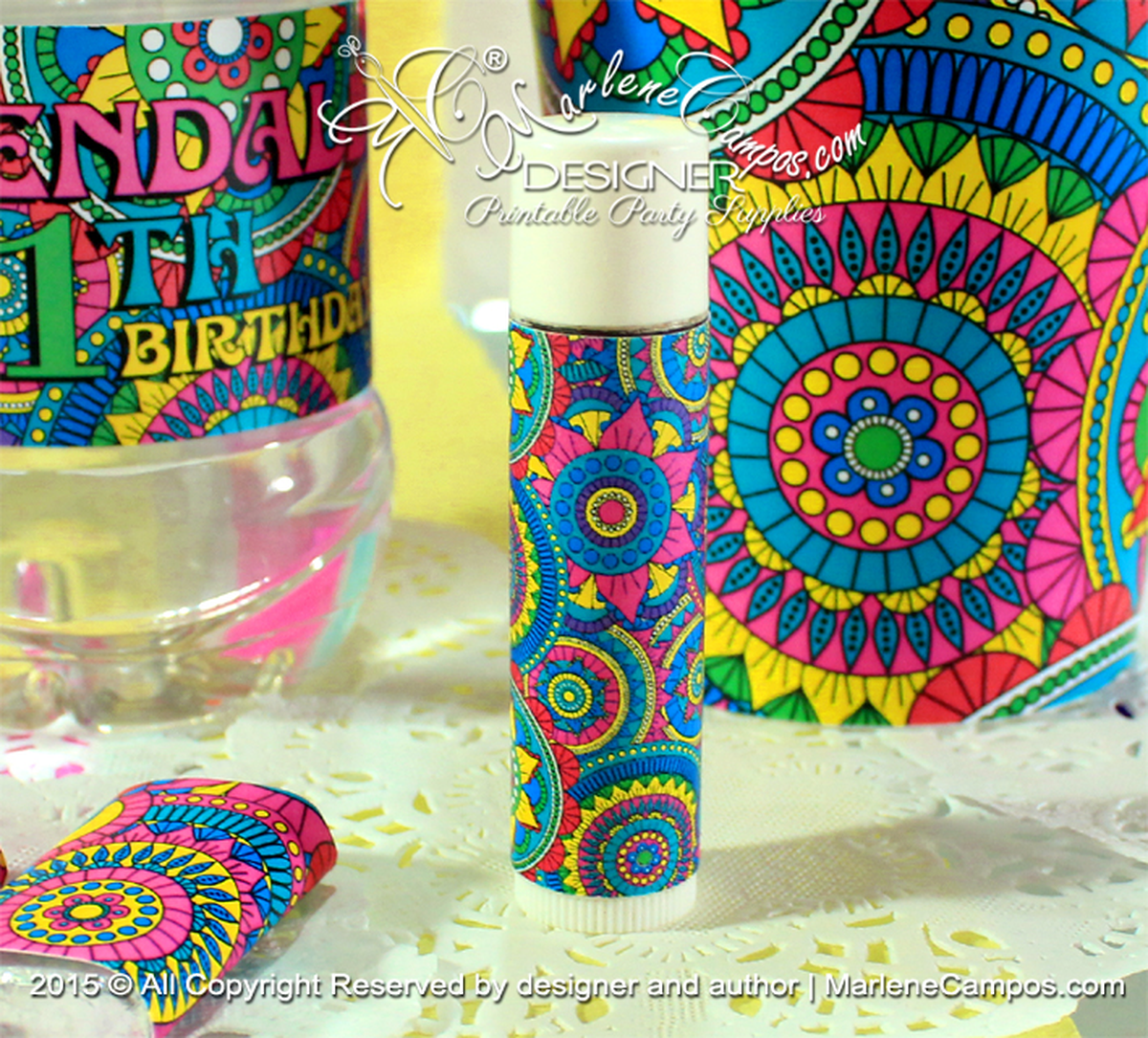 Mandalas Birthday Party Ideas | Photo 10 of 12 | Catch My Party