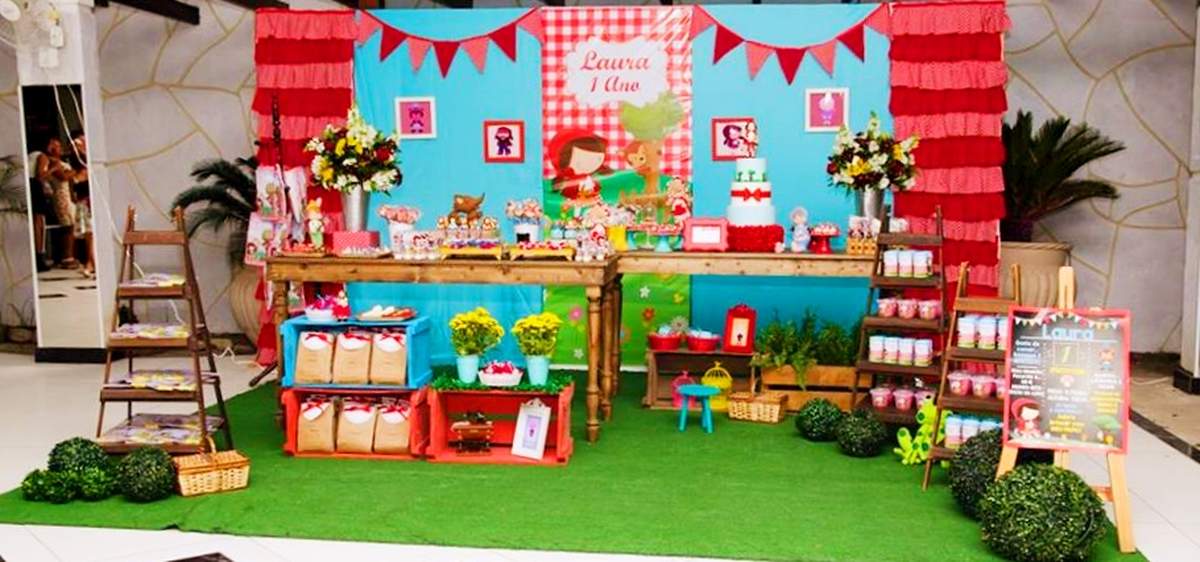 Little Red Riding Hood Birthday Party Ideas | Photo 37 of 39 | Catch My ...