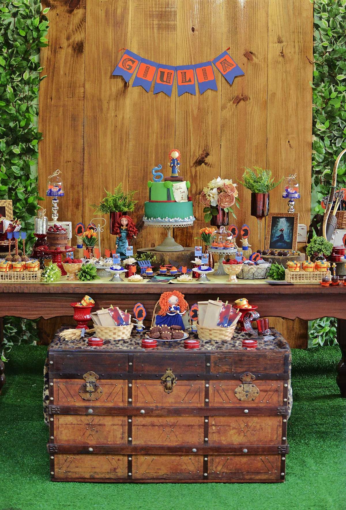 Brave - Princess Merida Birthday Party Ideas | Photo 1 of 29 | Catch My ...