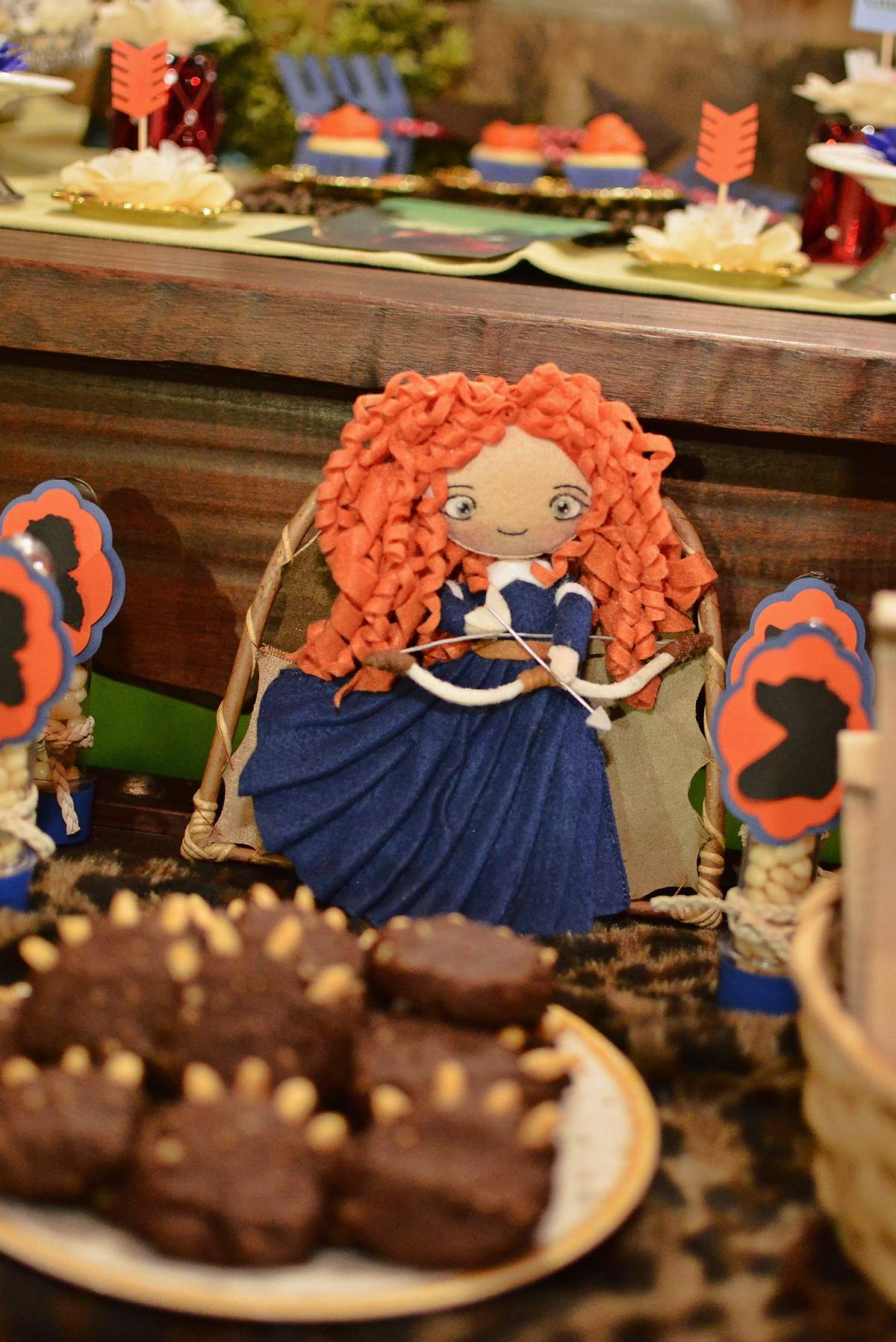Brave - Princess Merida Birthday Party Ideas | Photo 1 of 29 | Catch My ...