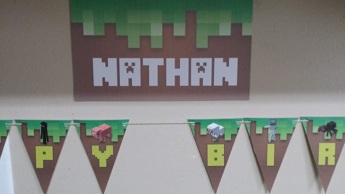 Minecraft Birthday Party Ideas | Photo 25 of 44 | Catch My Party