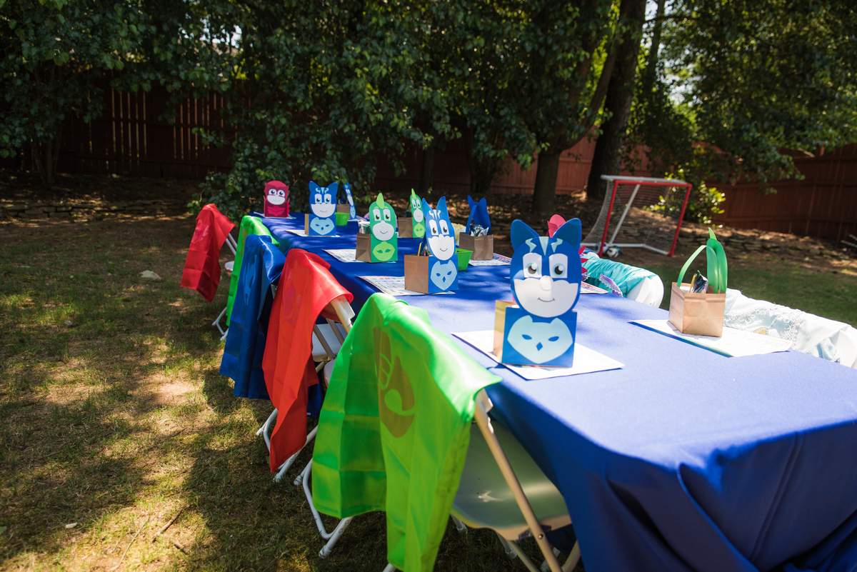 PJ Masks Birthday Party Ideas | Photo 1 of 34 | Catch My Party
