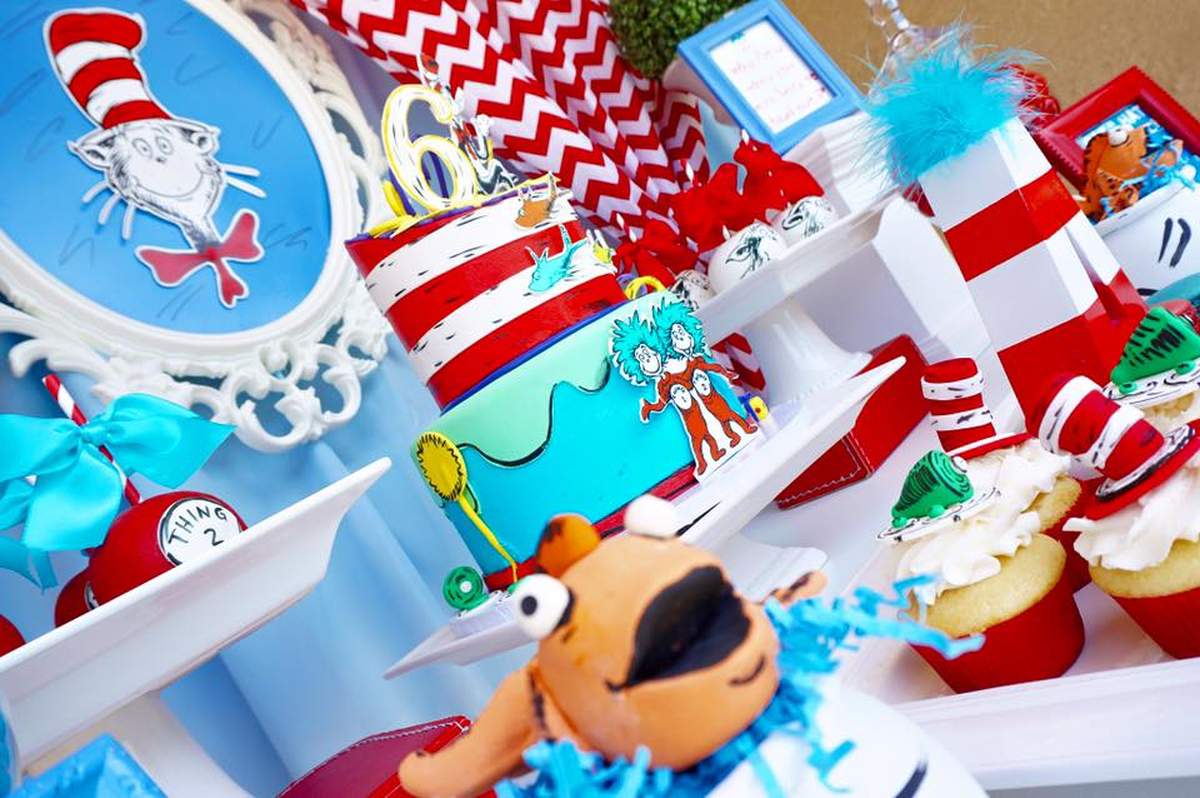 Dr. Seuss Birthday Party Ideas | Photo 1 of 13 | Catch My Party