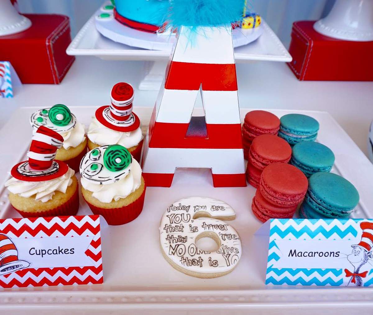 Dr. Seuss Birthday Party Ideas | Photo 11 of 13 | Catch My Party