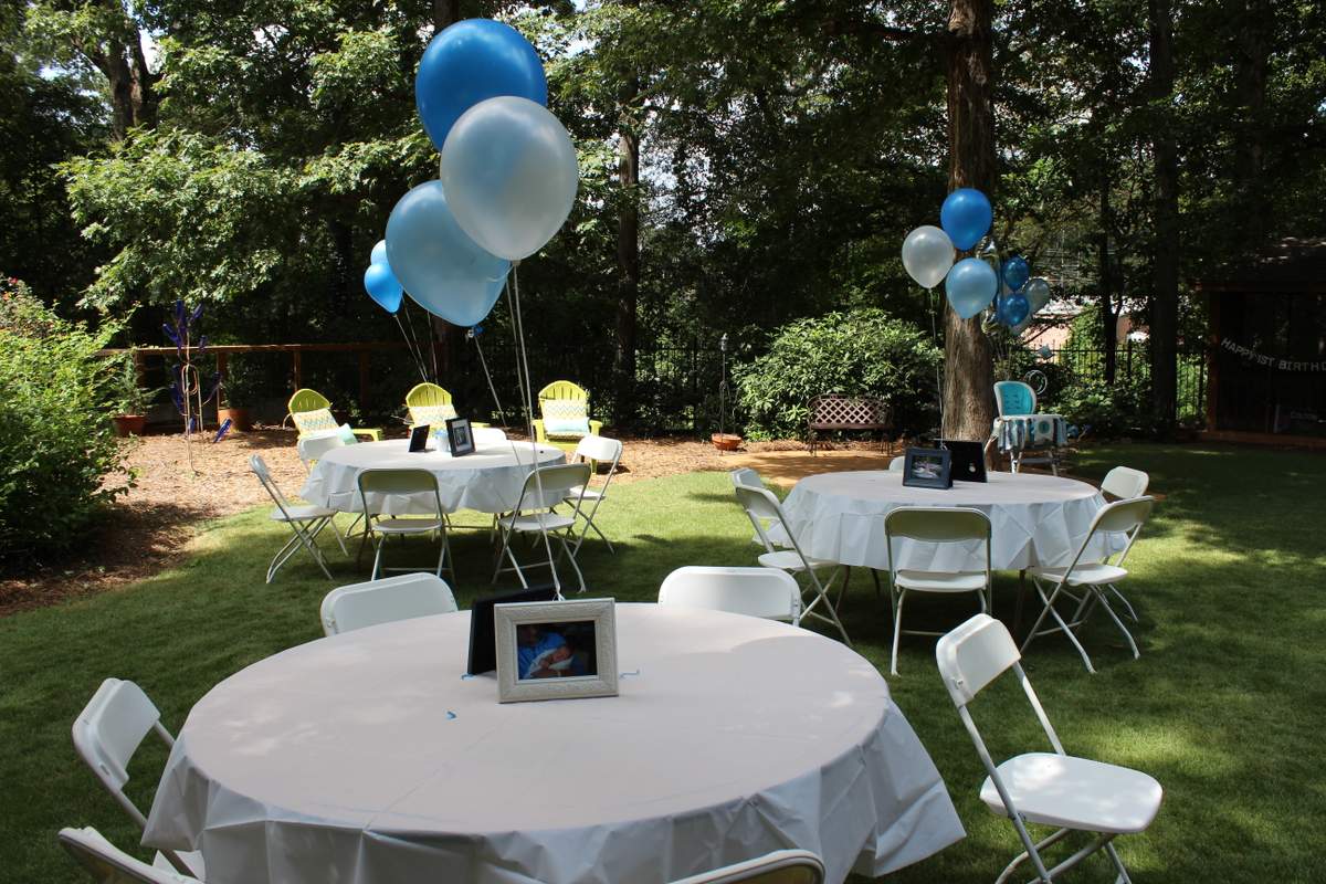 Shades Of Blue Birthday Party Ideas Photo 1 Of 7 Catch My Party