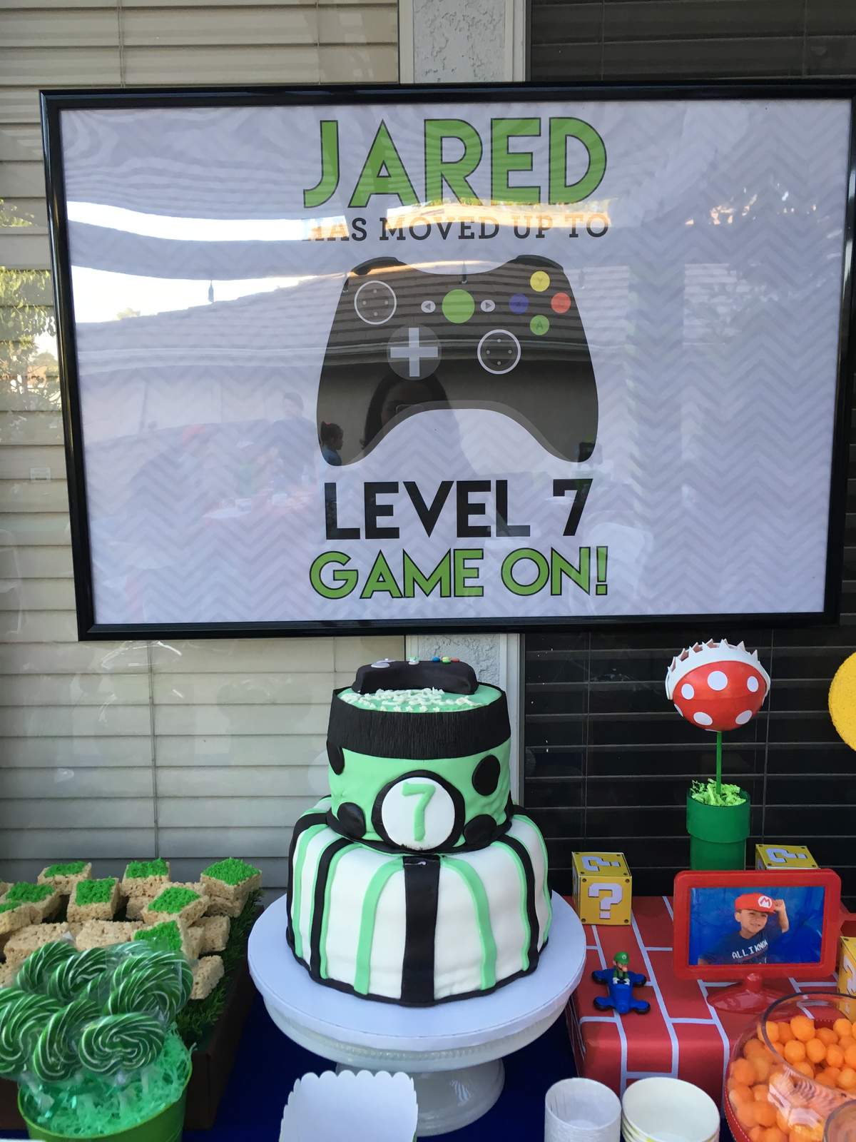 Video Games Birthday Party Ideas | Photo 11 of 48 | Catch My Party