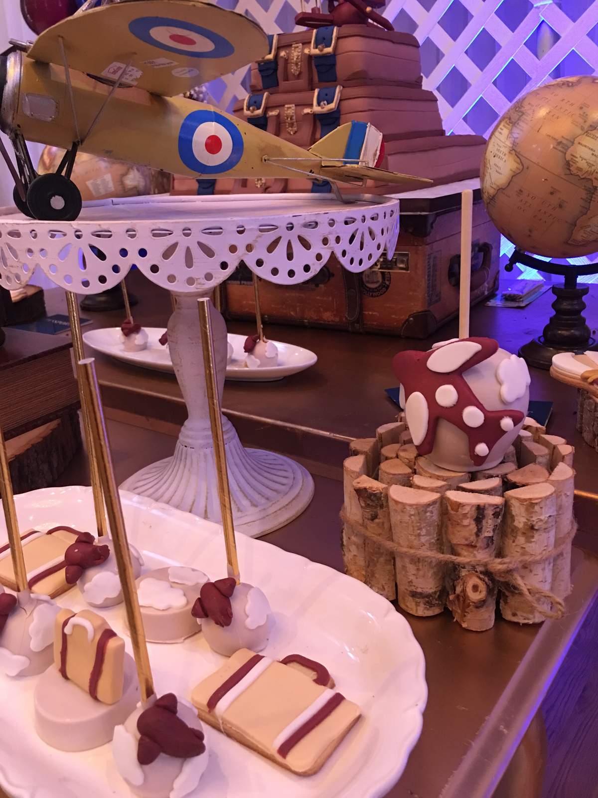Aviator Baby Shower Party Ideas | Photo 1 of 13 | Catch My Party