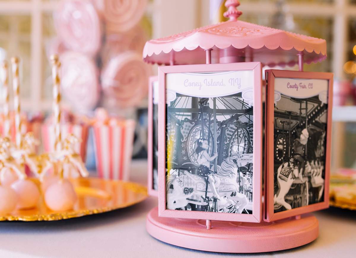 Carousels, Merry Go Round Birthday Party Ideas | Photo 9 of 22 | Catch ...