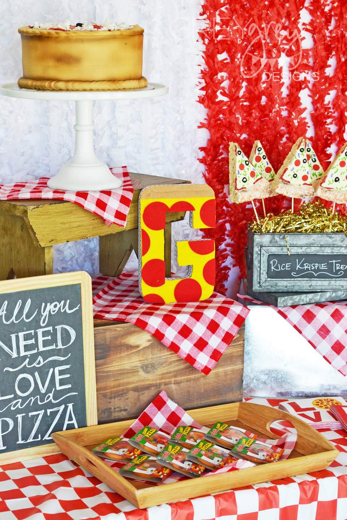 Pizza Birthday Party Ideas | Photo 8 of 21 | Catch My Party