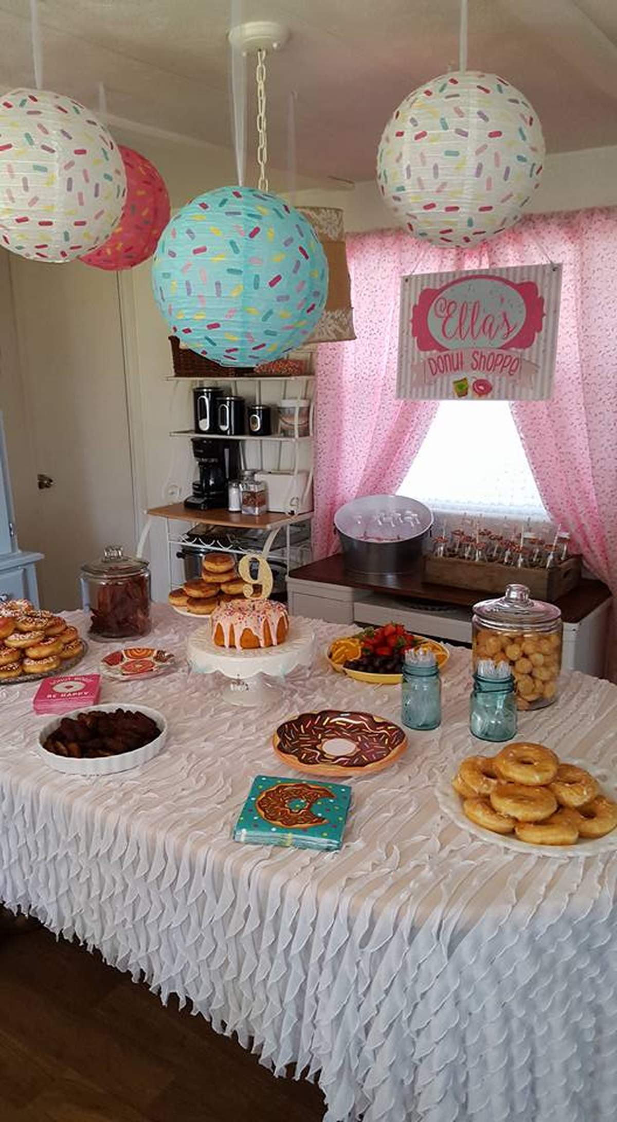 Do-nut, Doughnut, Donut Birthday Party Ideas | Photo 9 of 40 | Catch My ...