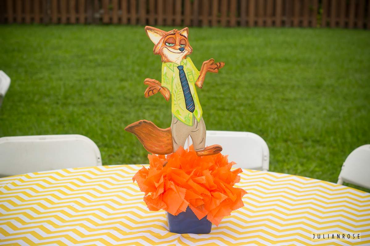 Zootopia Birthday Party Ideas | Photo 1 of 43 | Catch My Party