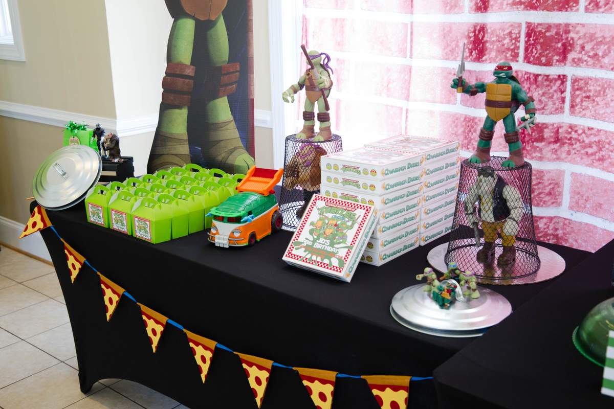 TMNT Birthday Party Ideas | Photo 22 of 39 | Catch My Party