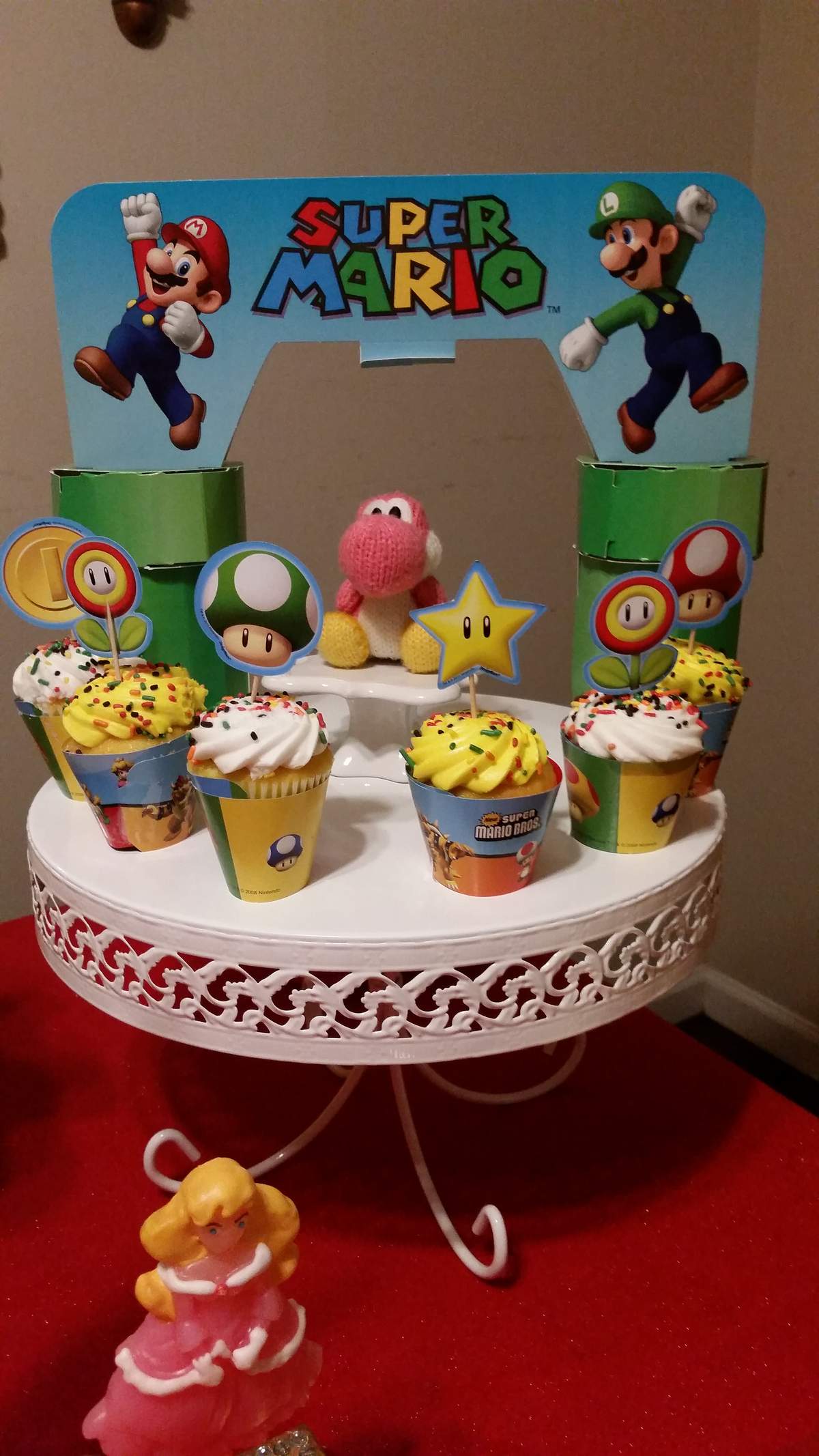 Super Mario / Yoshi Birthday Party Ideas | Photo 16 of 34 | Catch My Party