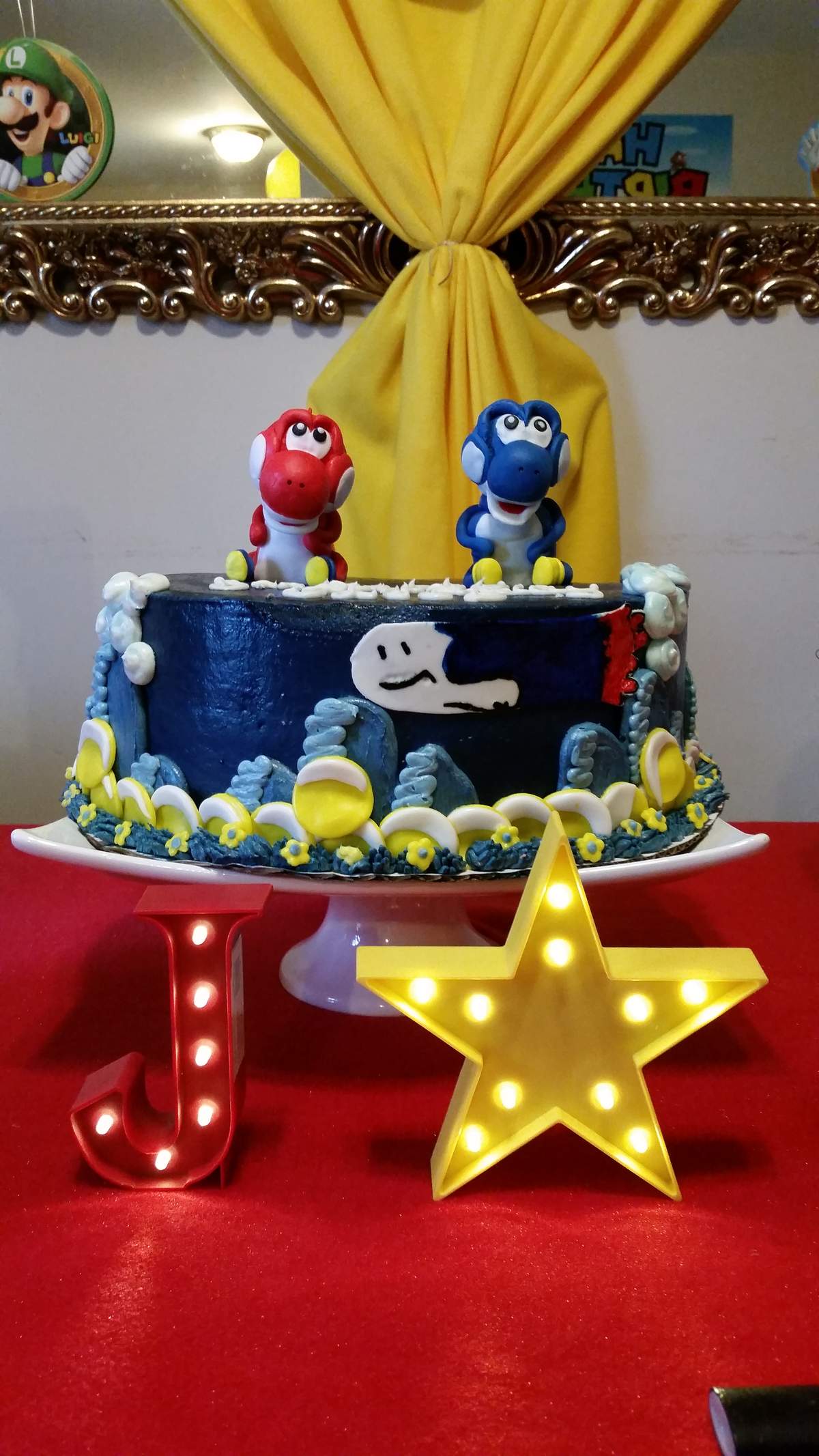Super Mario / Yoshi Birthday Party Ideas | Photo 16 of 34 | Catch My Party