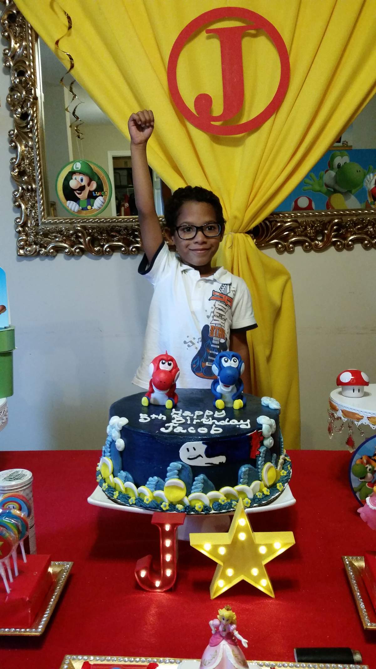 Super Mario / Yoshi Birthday Party Ideas | Photo 16 of 34 | Catch My Party