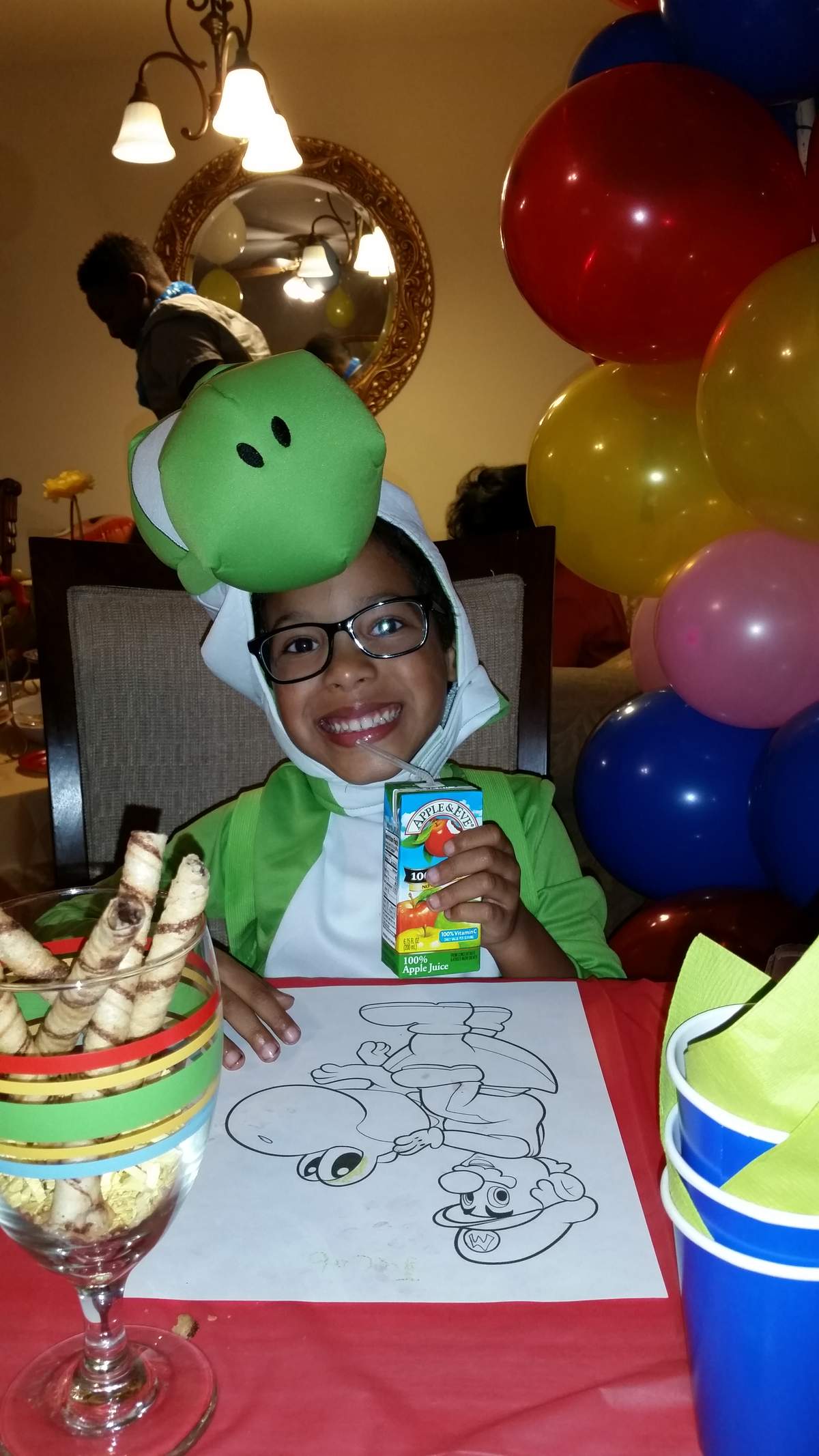 Super Mario / Yoshi Birthday Party Ideas | Photo 16 of 34 | Catch My Party