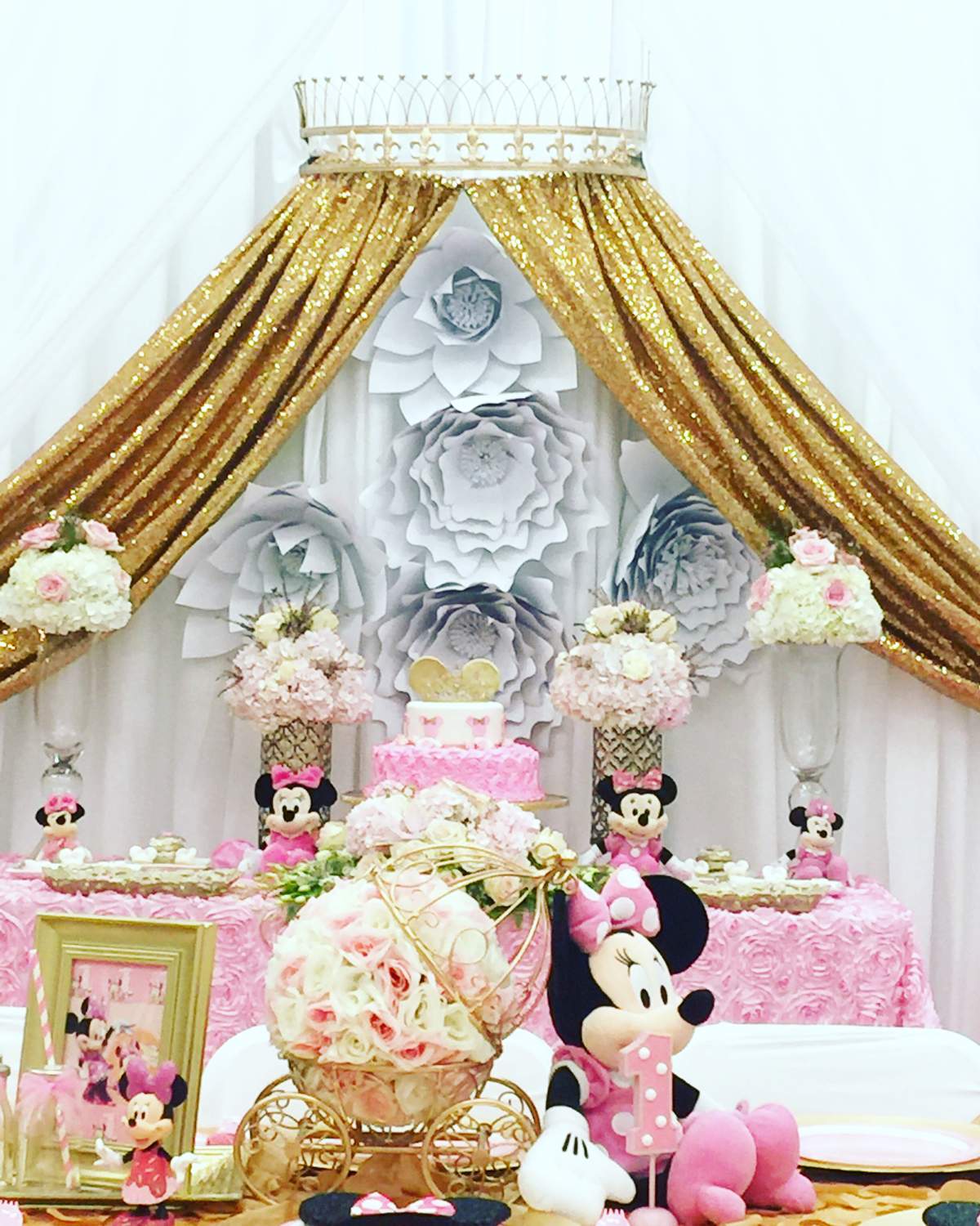 Mickey Mouse / Minnie Mouse / Birthday "Princess Sadie & Minnie ...