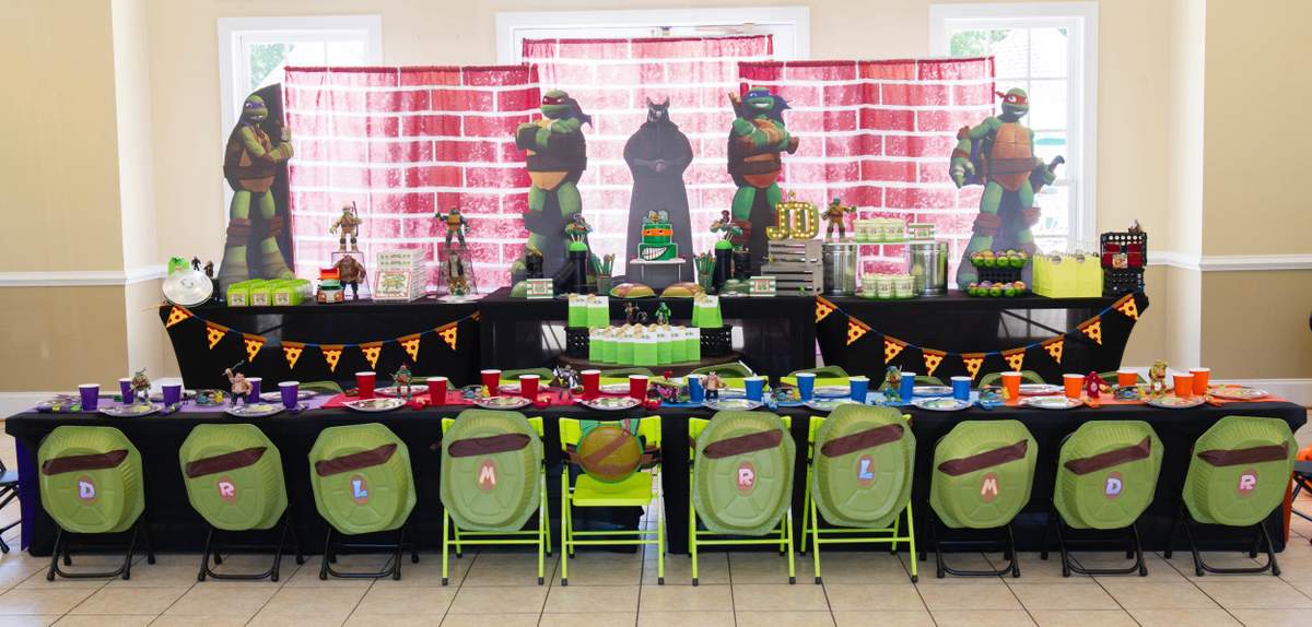 TMNT / Birthday "JD's TMNT Party" | Catch My Party