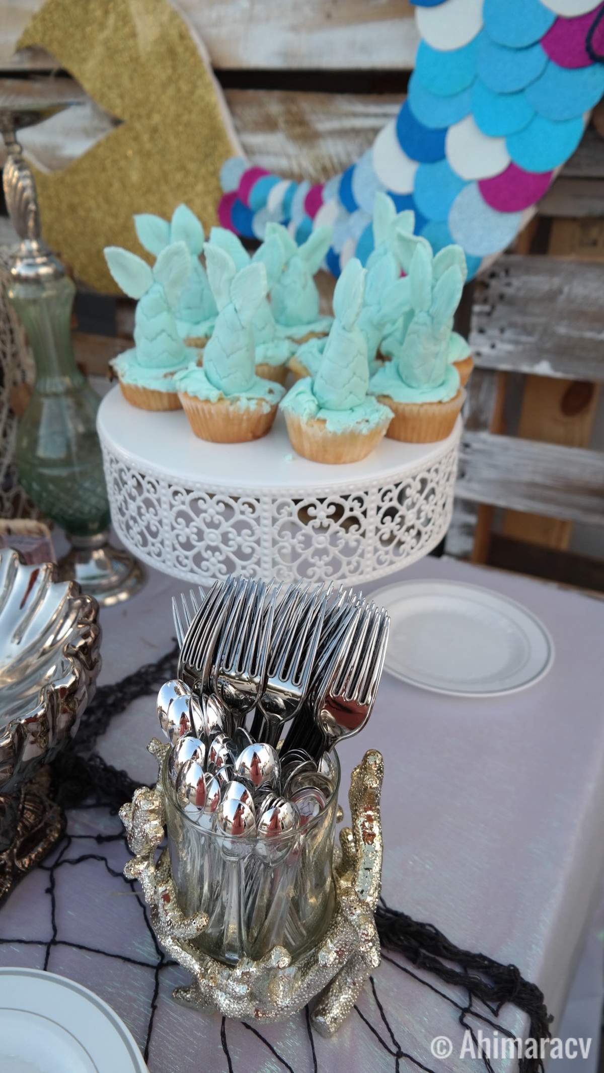 Mermaids Birthday Party Ideas | Photo 9 of 25 | Catch My Party