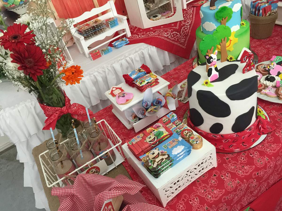 Bubba and friends at the farm Birthday Party Ideas | Photo 1 of 13 ...