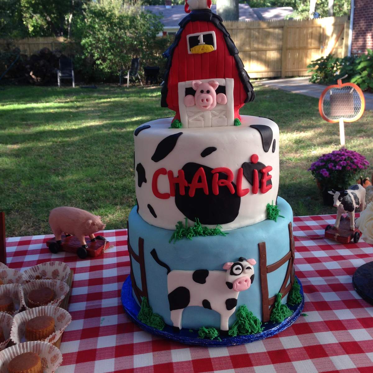 Farm/barnyard/fall Birthday Party Ideas | Photo 40 of 80 | Catch My Party