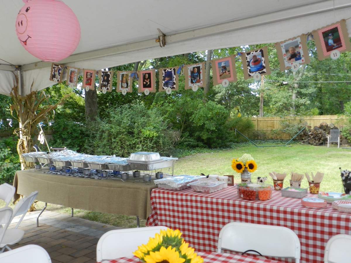Farm/barnyard/fall Birthday Party Ideas | Photo 8 of 80 | Catch My Party