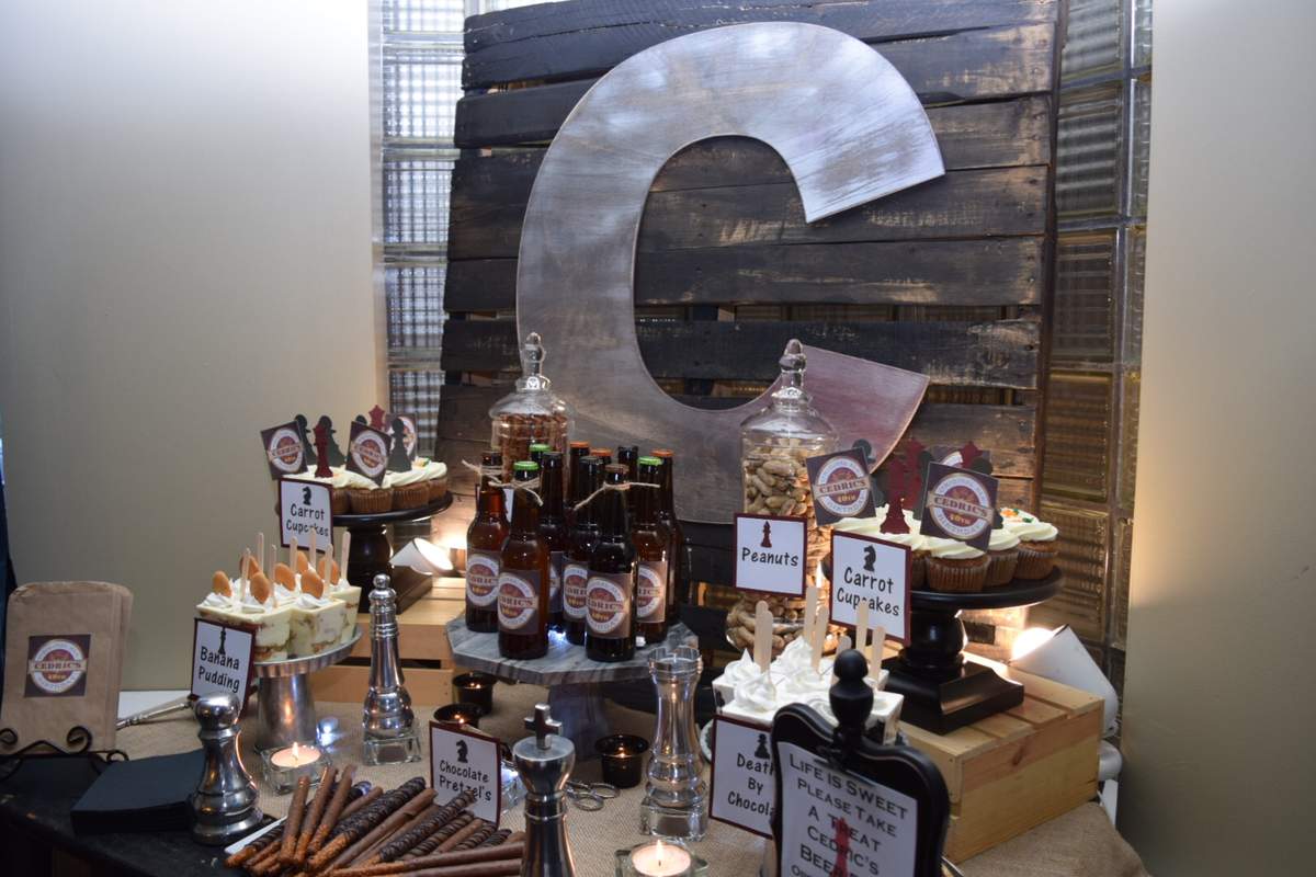 Cedric's beer bash Birthday Party Ideas | Photo 9 of 27 | Catch My Party