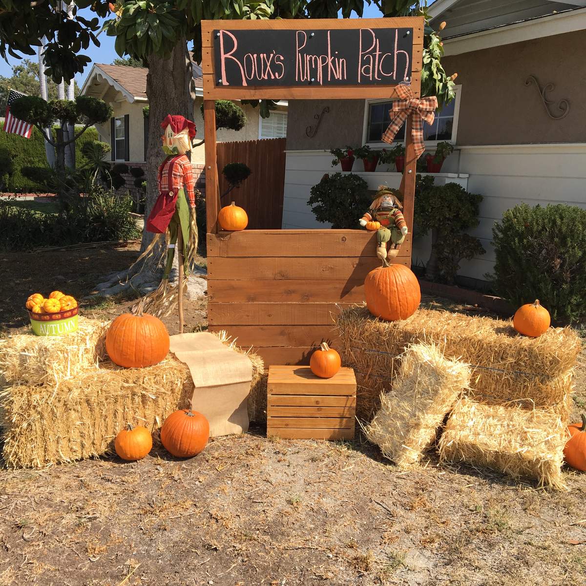 Autumn Pumpkin Patch Party Birthday Party Ideas Photo 1 Of 15