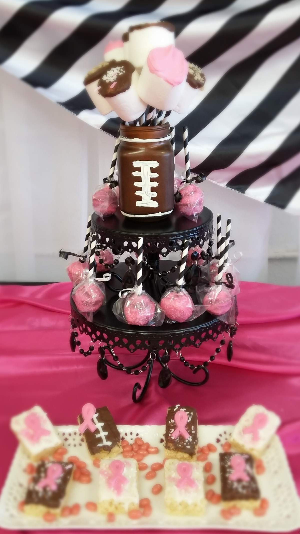 Pink Ribbon Breast Cancer Awareness Party Ideas | Photo 16 of 21 ...