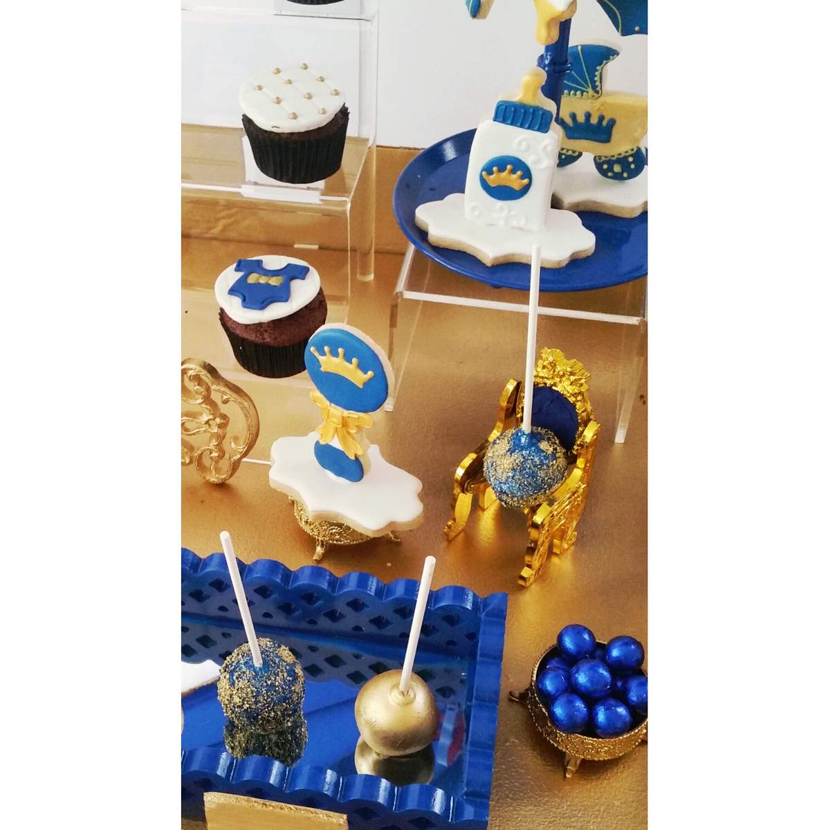 Royal Prince Theme Baby Shower Party Ideas | Photo 5 of 6 | Catch My Party