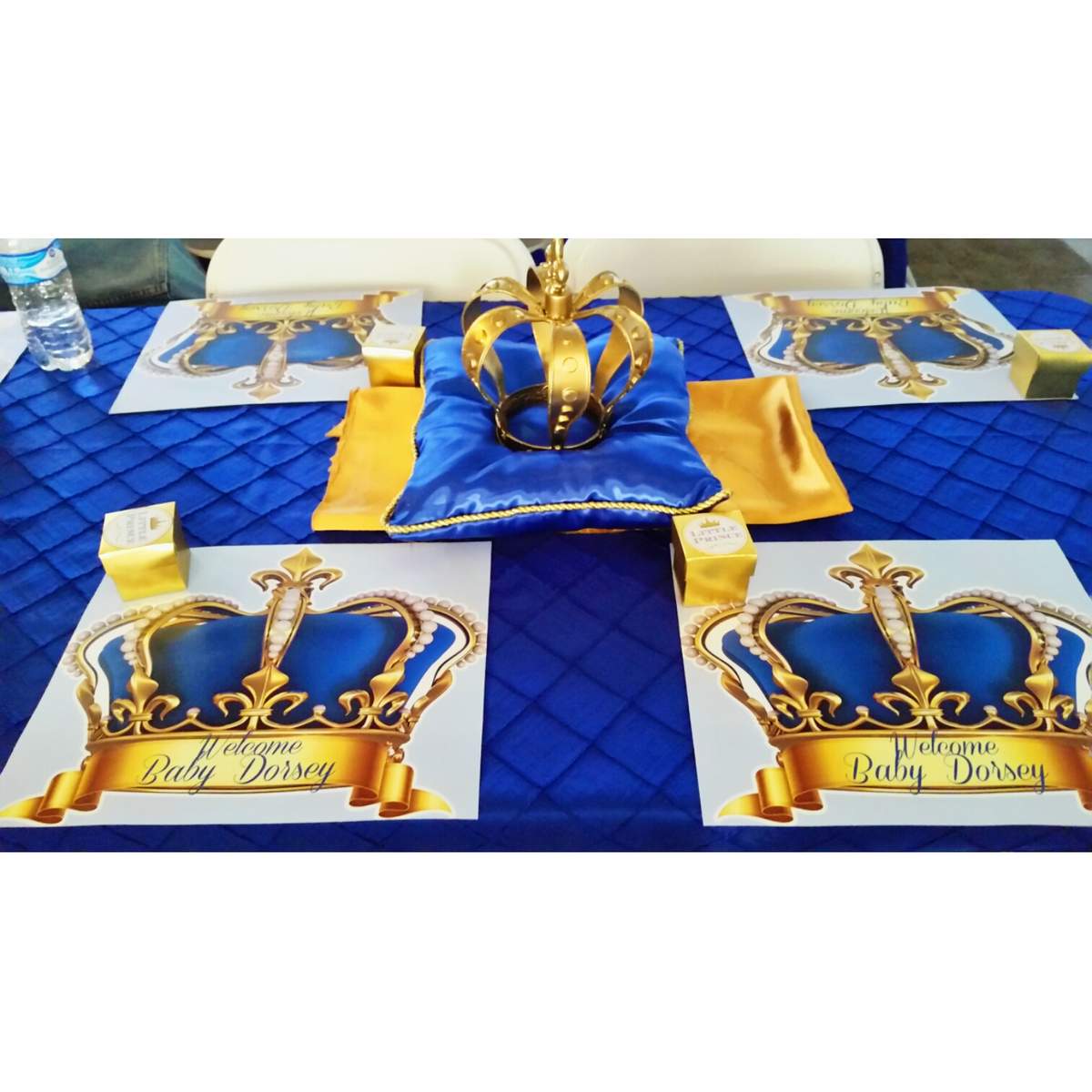 Royal Prince Theme Baby Shower Party Ideas | Photo 5 of 6 | Catch My Party