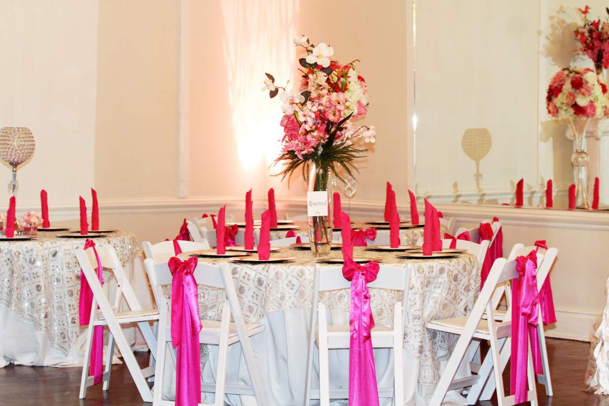 Shades of Pink Wedding Party Ideas | Photo 1 of 22 | Catch My Party