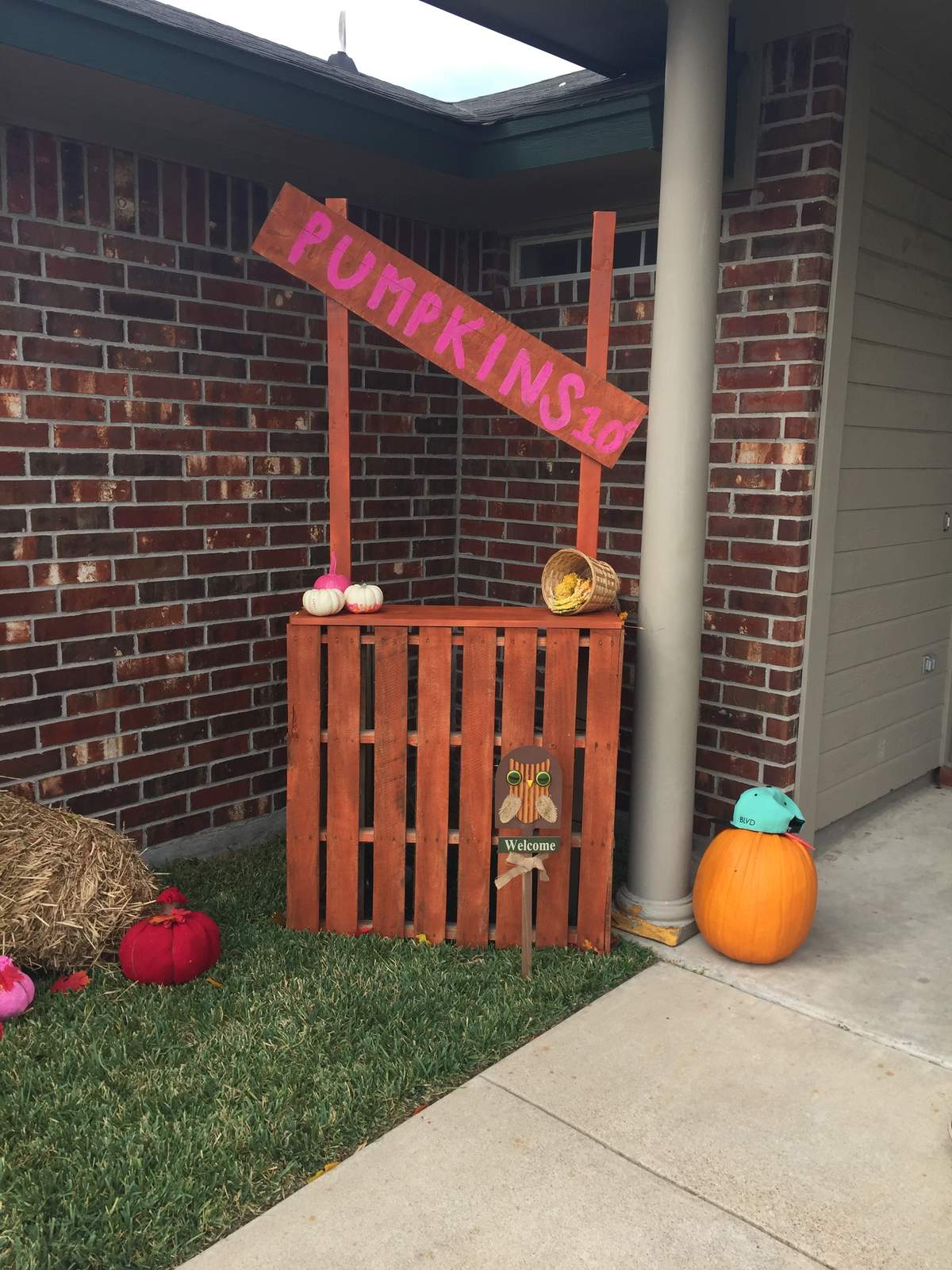 Fall Pumpkin Patch Birthday Party Ideas | Photo 10 of 19 | Catch My Party